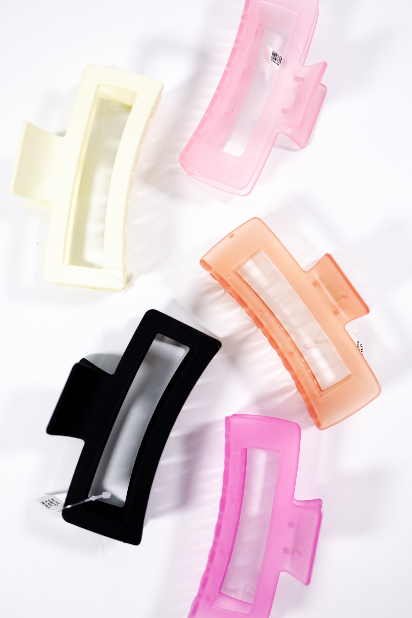 EXTRA LARGE Matte Claw Clip, VARIOUS – Jaxe + Grace Boutique