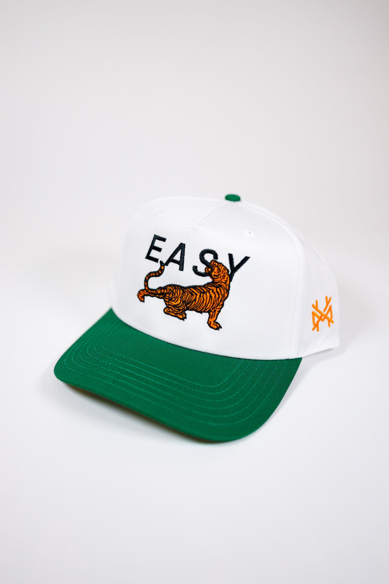 Green and White Easy Tiger Hat – Jaxe + Grace Boutique