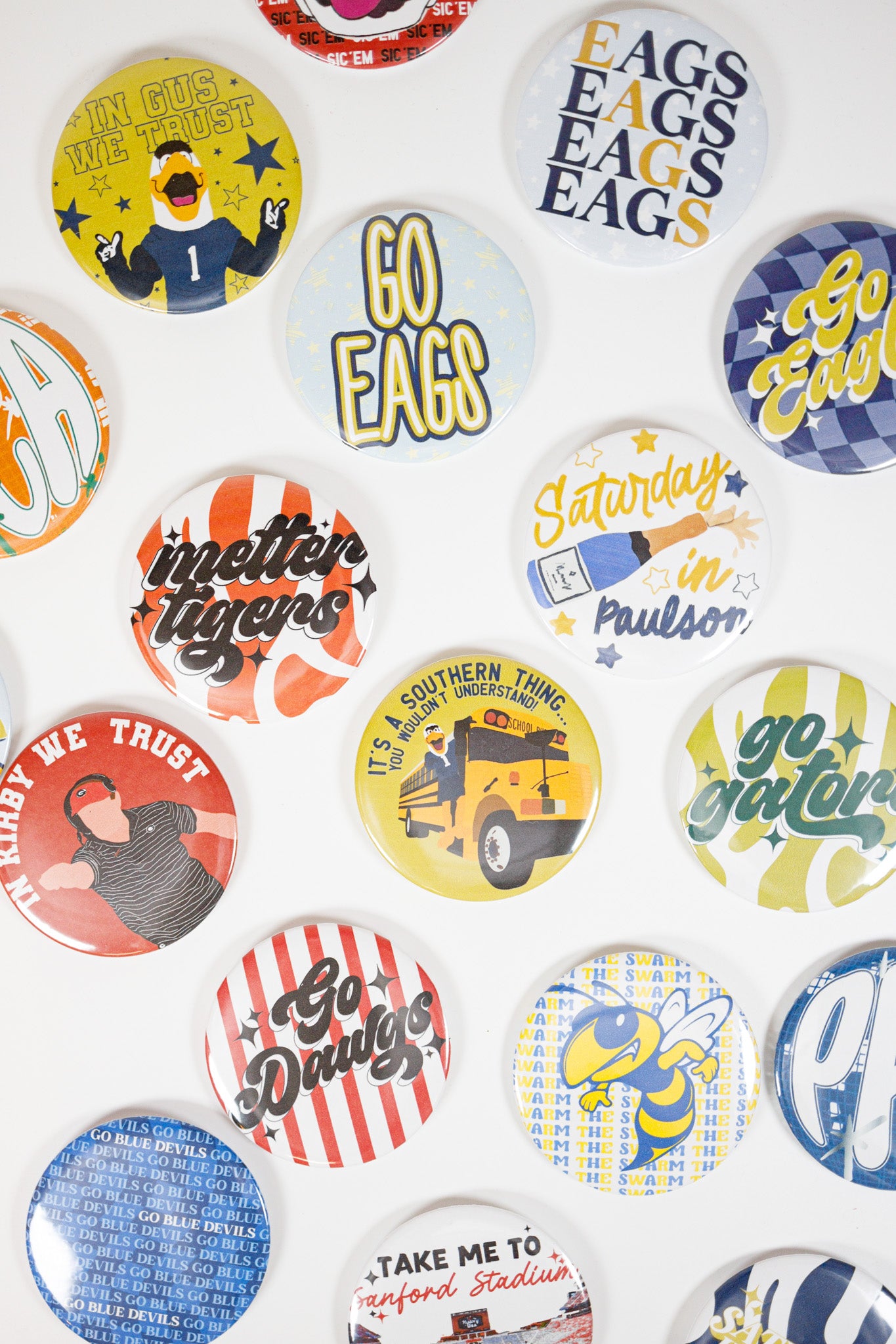 Gameday Sports Pins, VARIOUS TEAMS – Jaxe + Grace Boutique